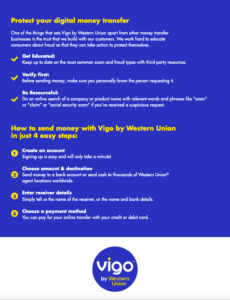 Vigo by Western Union Launches Digital Services